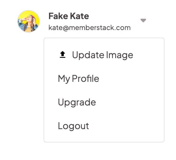 Profile Dropdown | Free Webflow Component